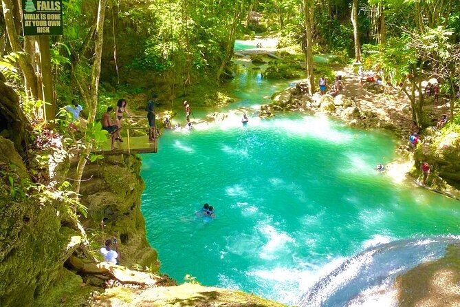 Blue Hole Secret Falls, White River Rafting, and River Tubing from Ocho ...