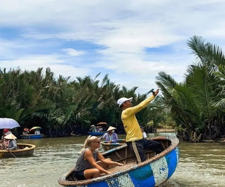 Da Nang/Hoi An:Experience Basket Boat ride in Coconut Forest