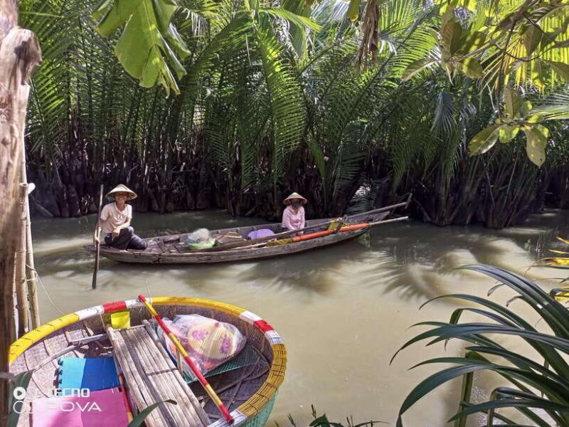 Hoi An: Basket Boat Ride by The Basket Boat Cafe