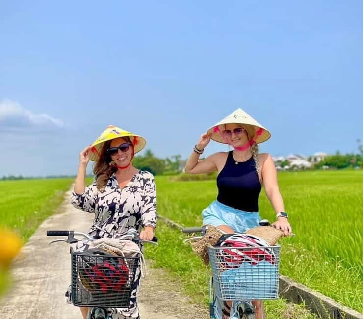 Hoi An: Countryside Biking Sighseeing & Basket Boat Ride