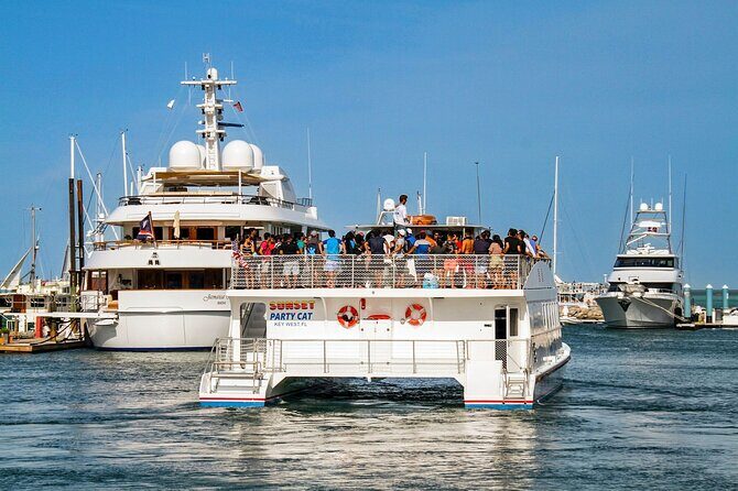 Key West Sunset Buffet Dinner Cruise with Open Bar and Live Music
