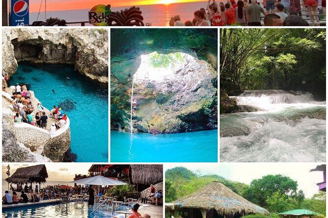 Mayfield Falls, Blue Hole & Rick's Café Tours/Weed Farm option