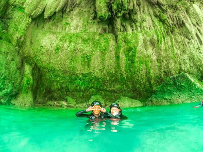 Moalboal: Canyoneering and Snorkeling Day Trip with Lunch