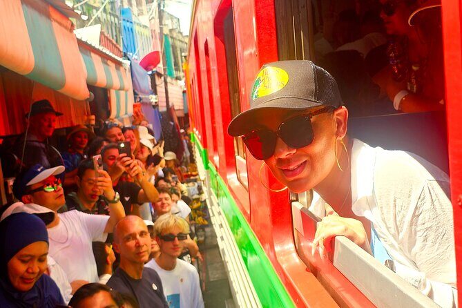 Private Floating Market, Train Market and After Rain Cafe Tour