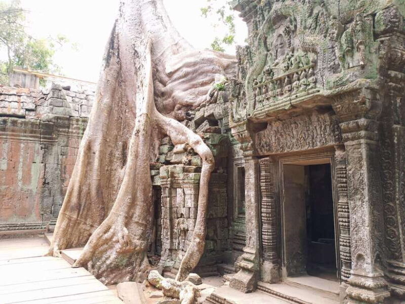 Sharing Trip to Angkor Temple with sunset